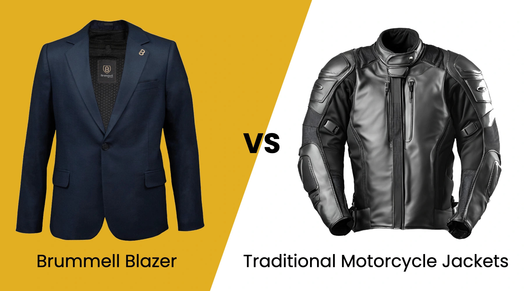 Traditional Motorcycle Jackets vs Brummell Blazer